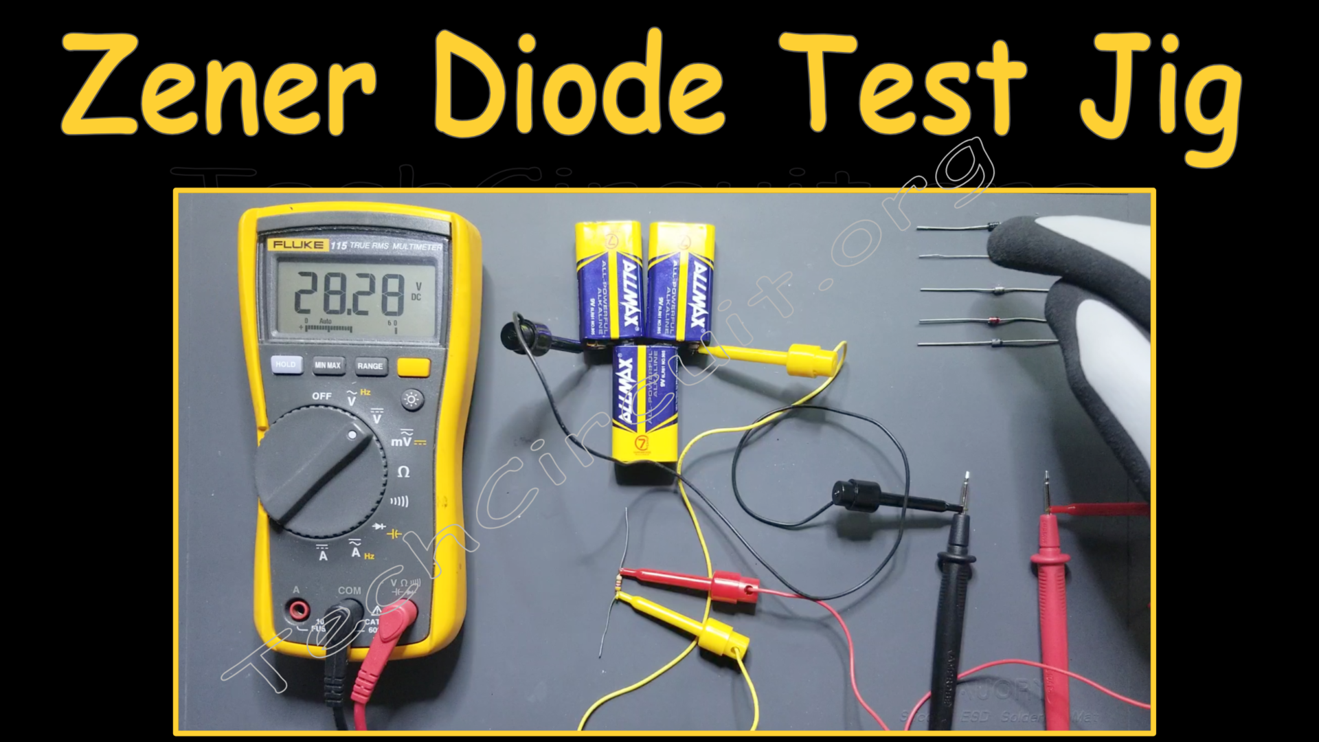 Testing Zener Diodes with a Multimeter - The Tech Circuit™